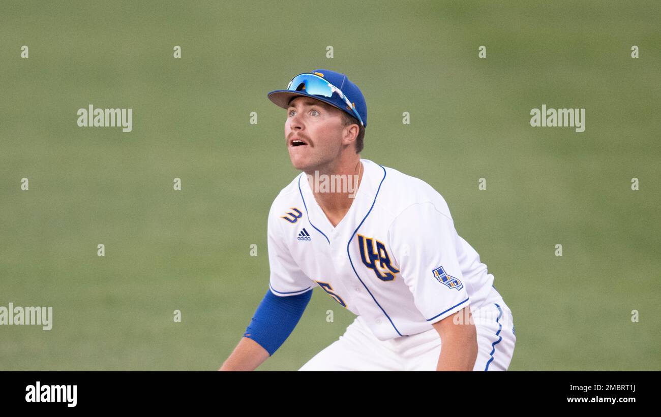 UC Riverside first baseman Joey Nicolai (15) during an NCAA baseball ...