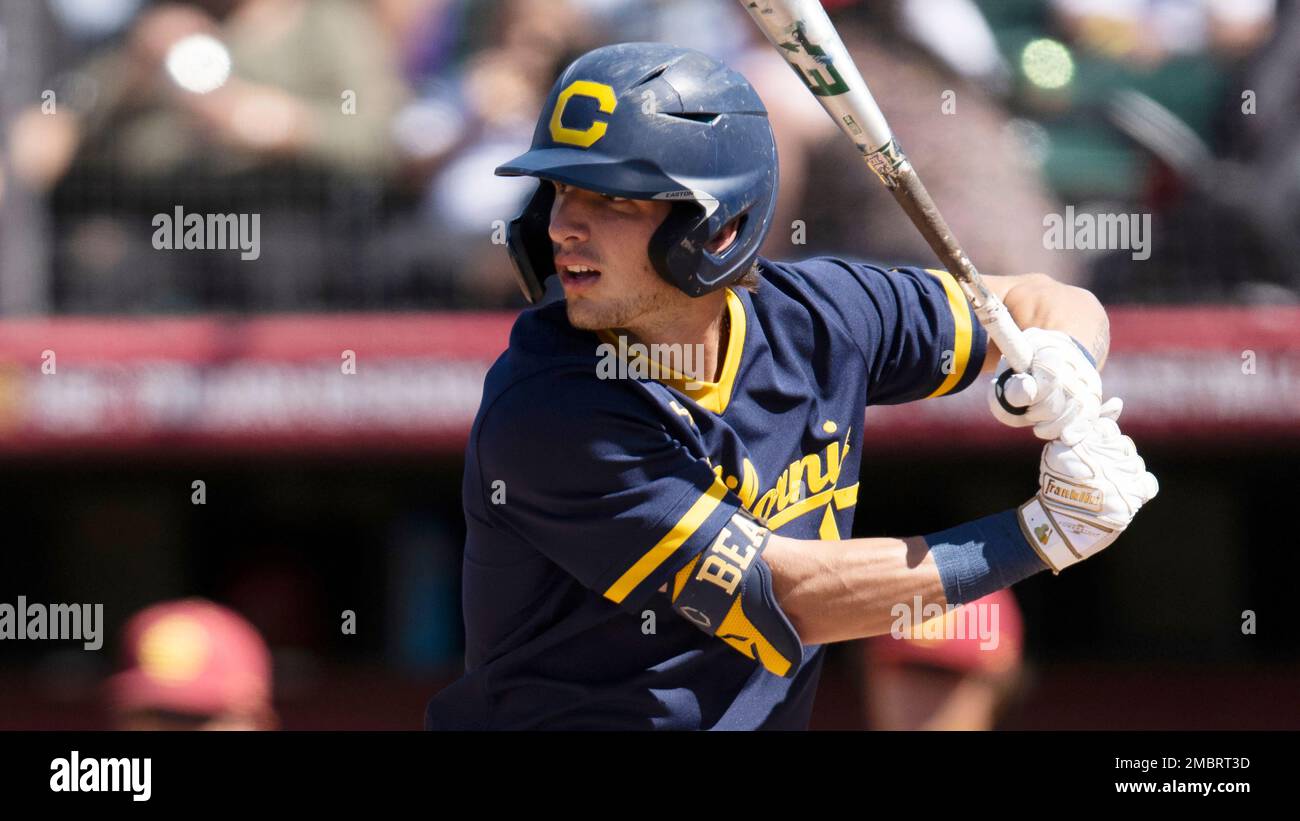 California's Dylan Beavers during an NCAA baseball game against ...