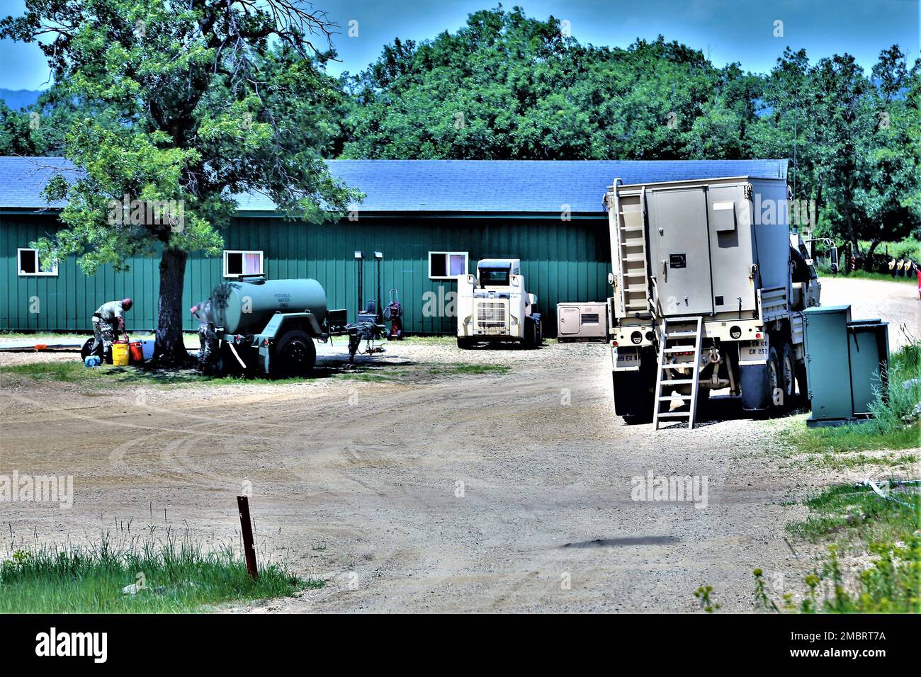 Completed camp infrastructure hi-res stock photography and images - Alamy