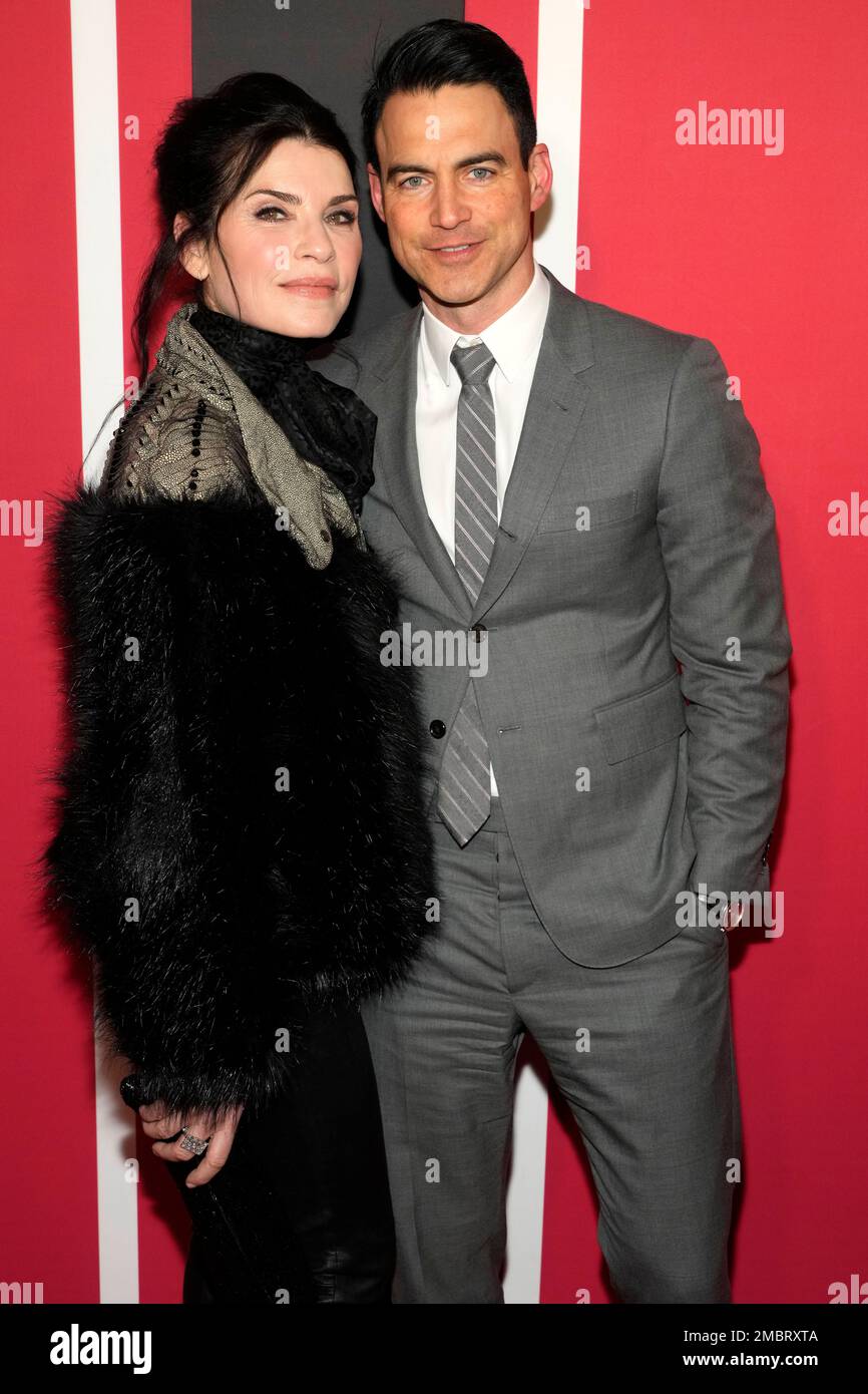 Julianna Margulies and Keith Lieberthal attend Neil Simon's "Plaza ...