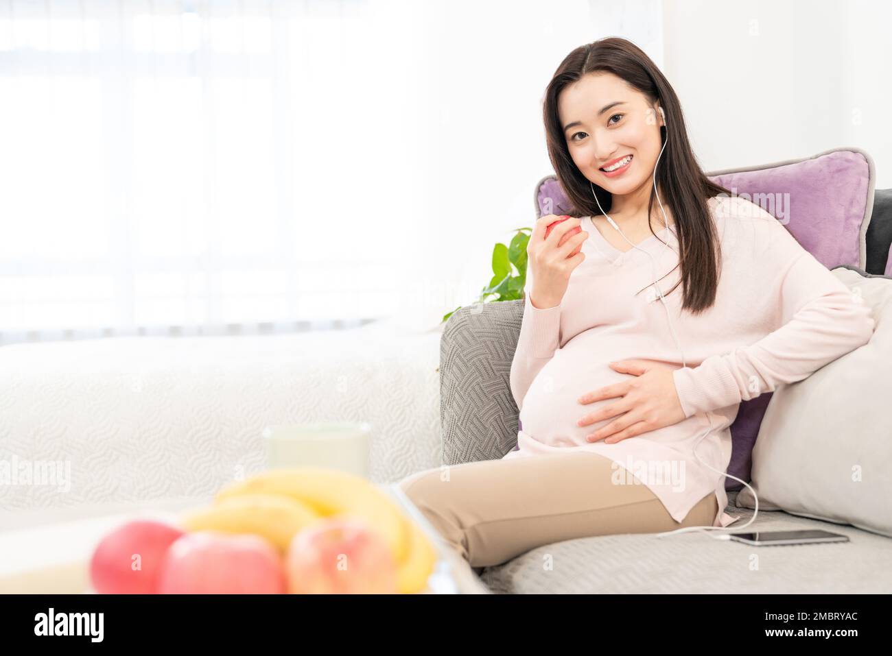 Pregnant women to family life Stock Photo - Alamy
