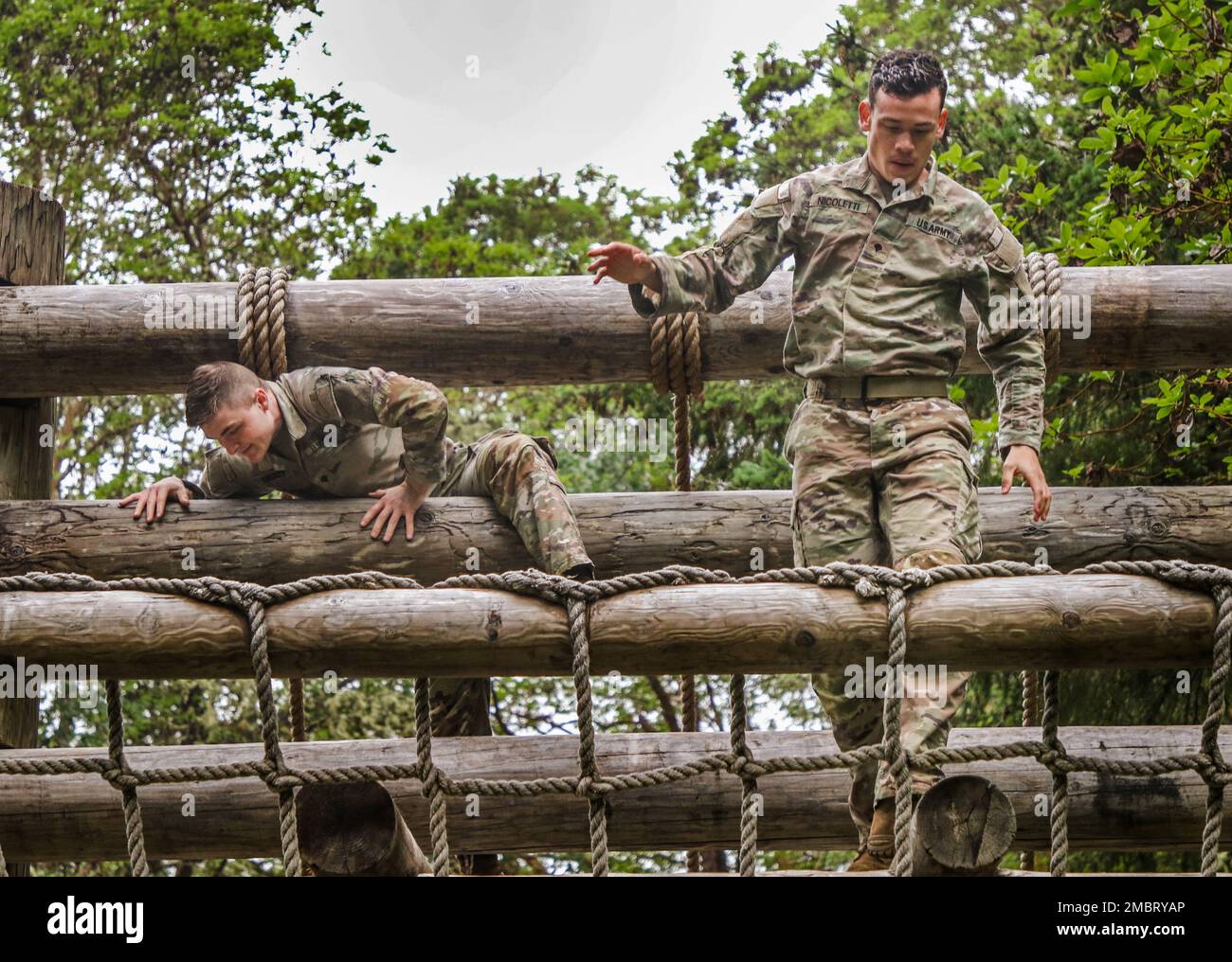 Spc. Cole Sweeney and Spc. Derek Nicoletti, Soldiers with the 42nd ...