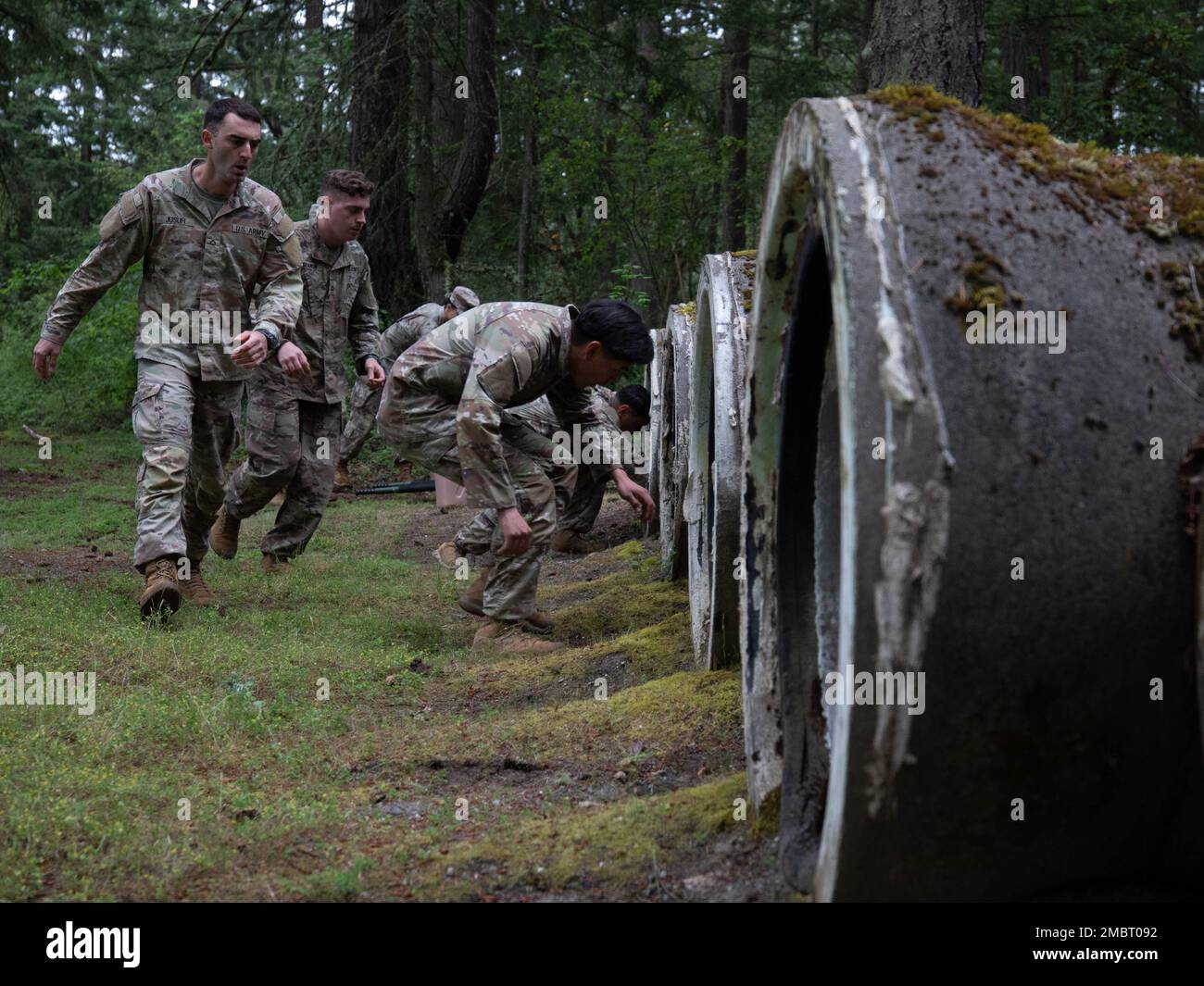 U.S. Army Sgt. Charley Pierson, Spc. Brendon Ridge, and Cpl. Eric ...