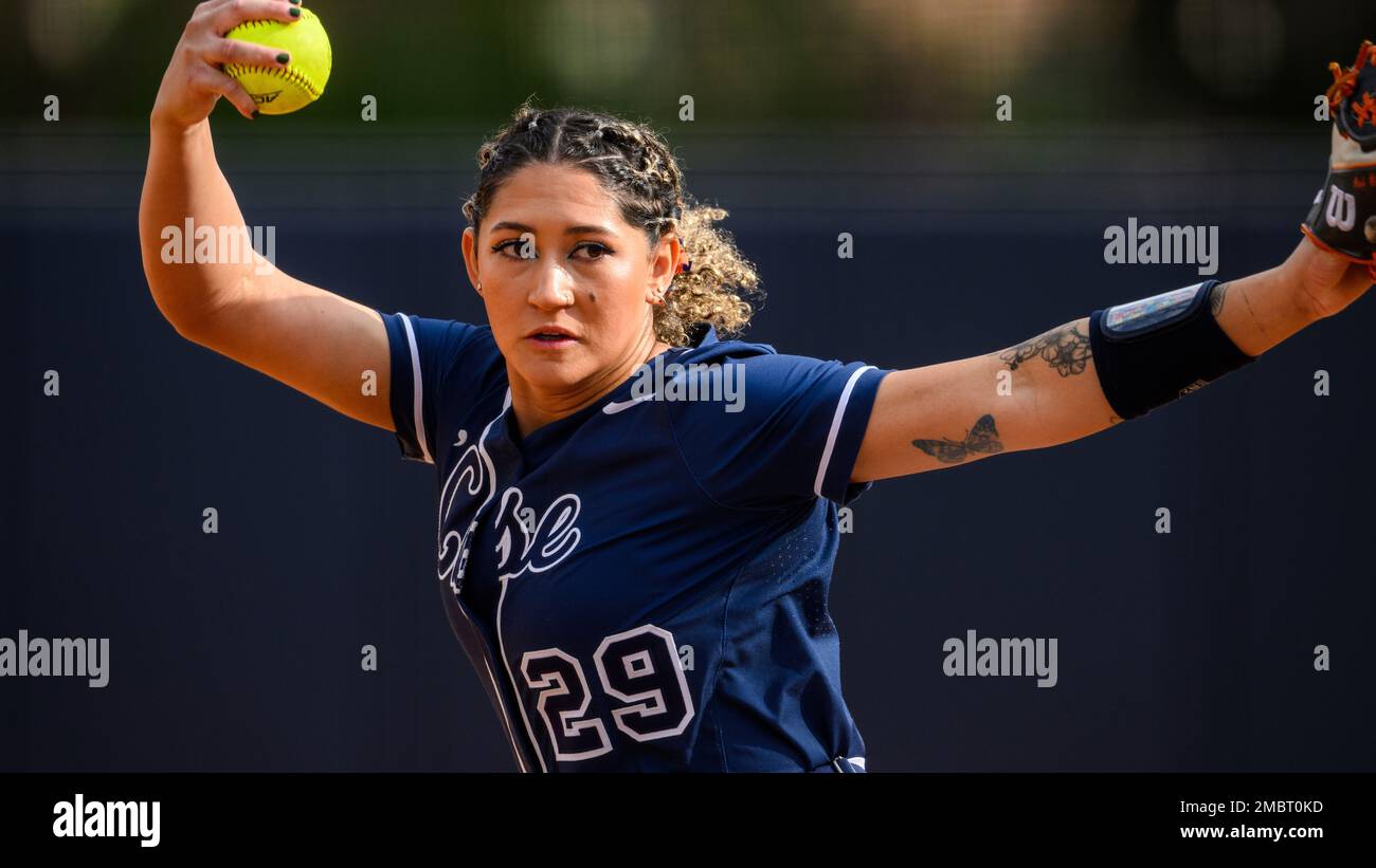Syracuse pitcher Ariana Adams (29) during an NCAA softball game against ...