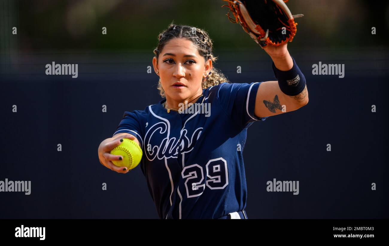 Syracuse pitcher Ariana Adams (29) during an NCAA softball game against ...