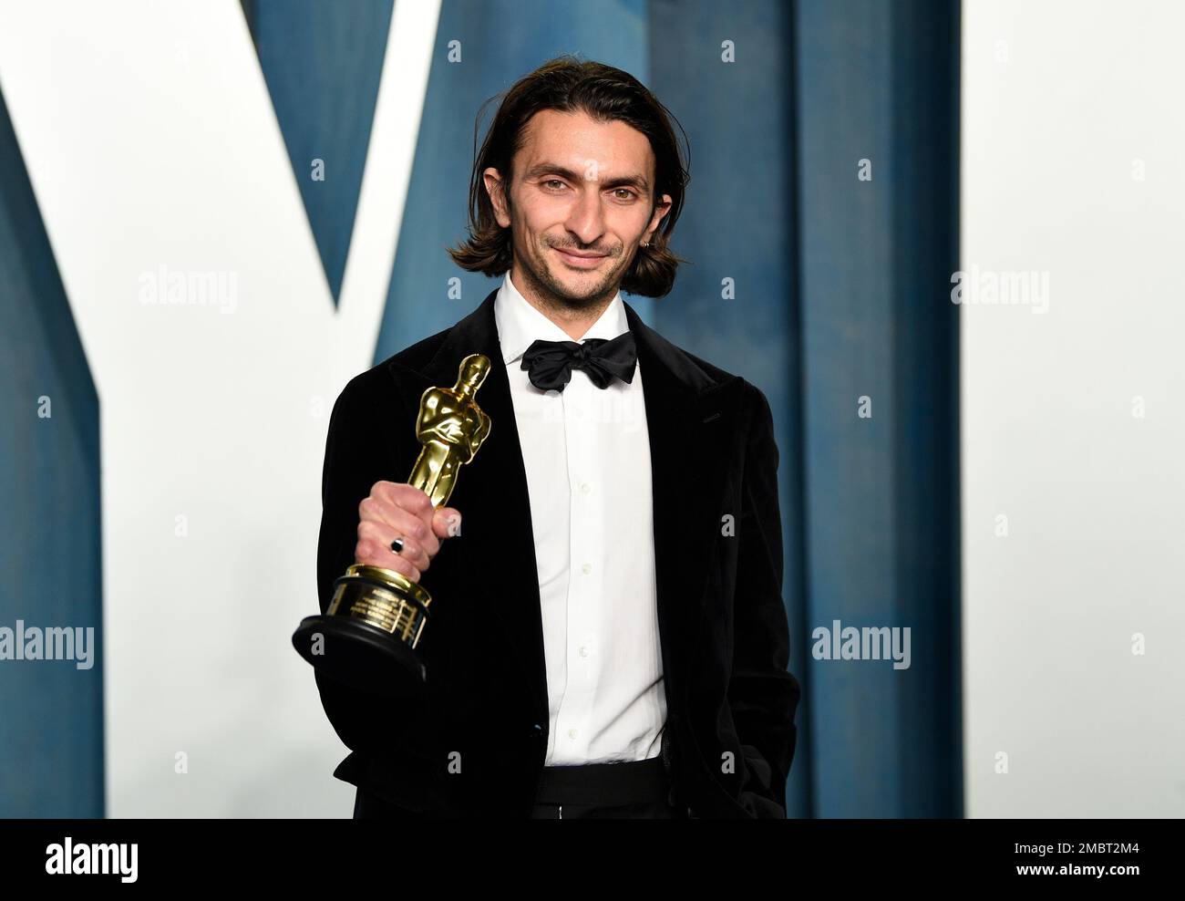Aneil Karia arrives at the Vanity Fair Oscar Party on Sunday, March 27 ...