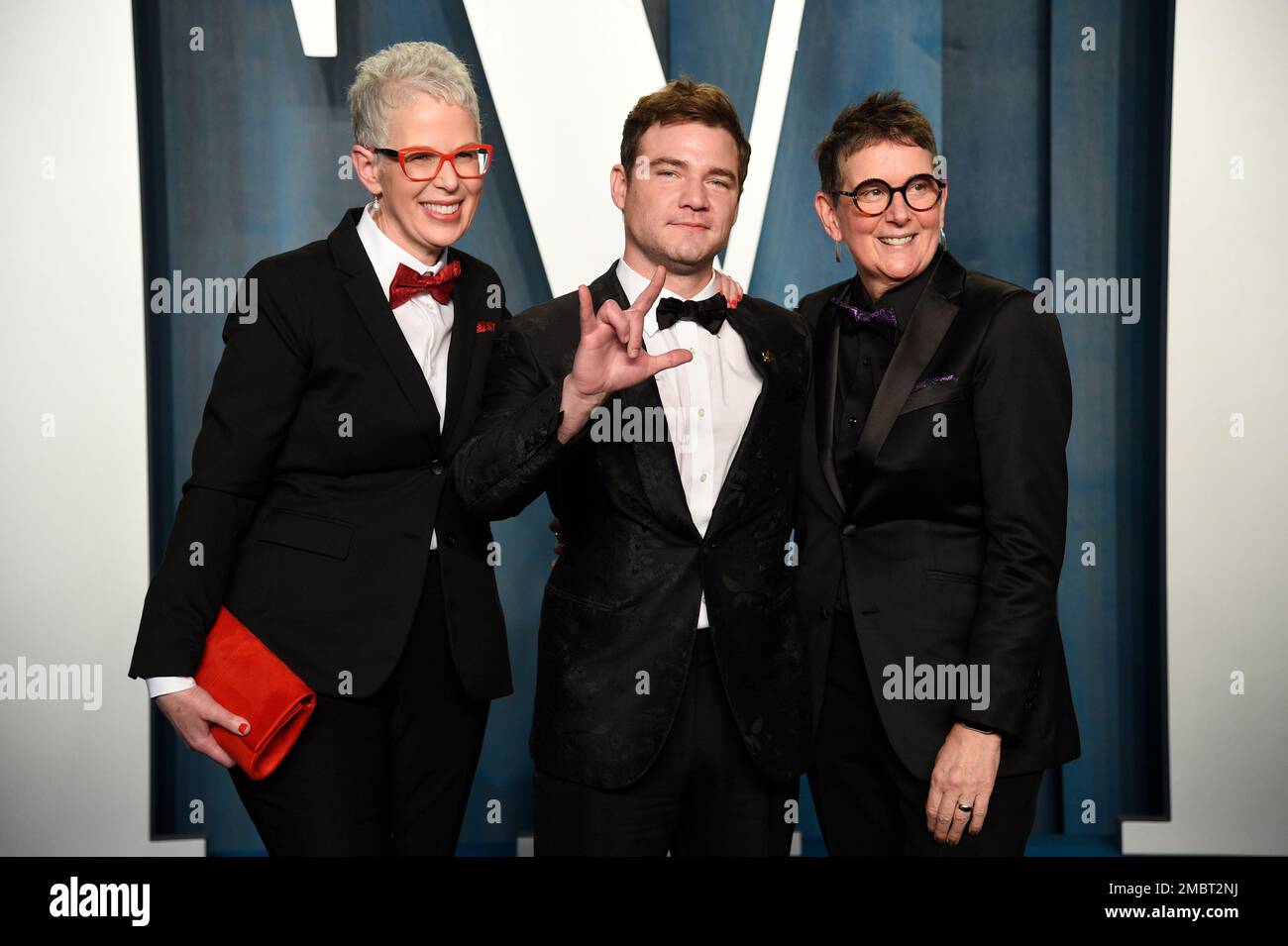 Mary Engels, from left, Daniel Durant and Lori Durant arrive at the ...
