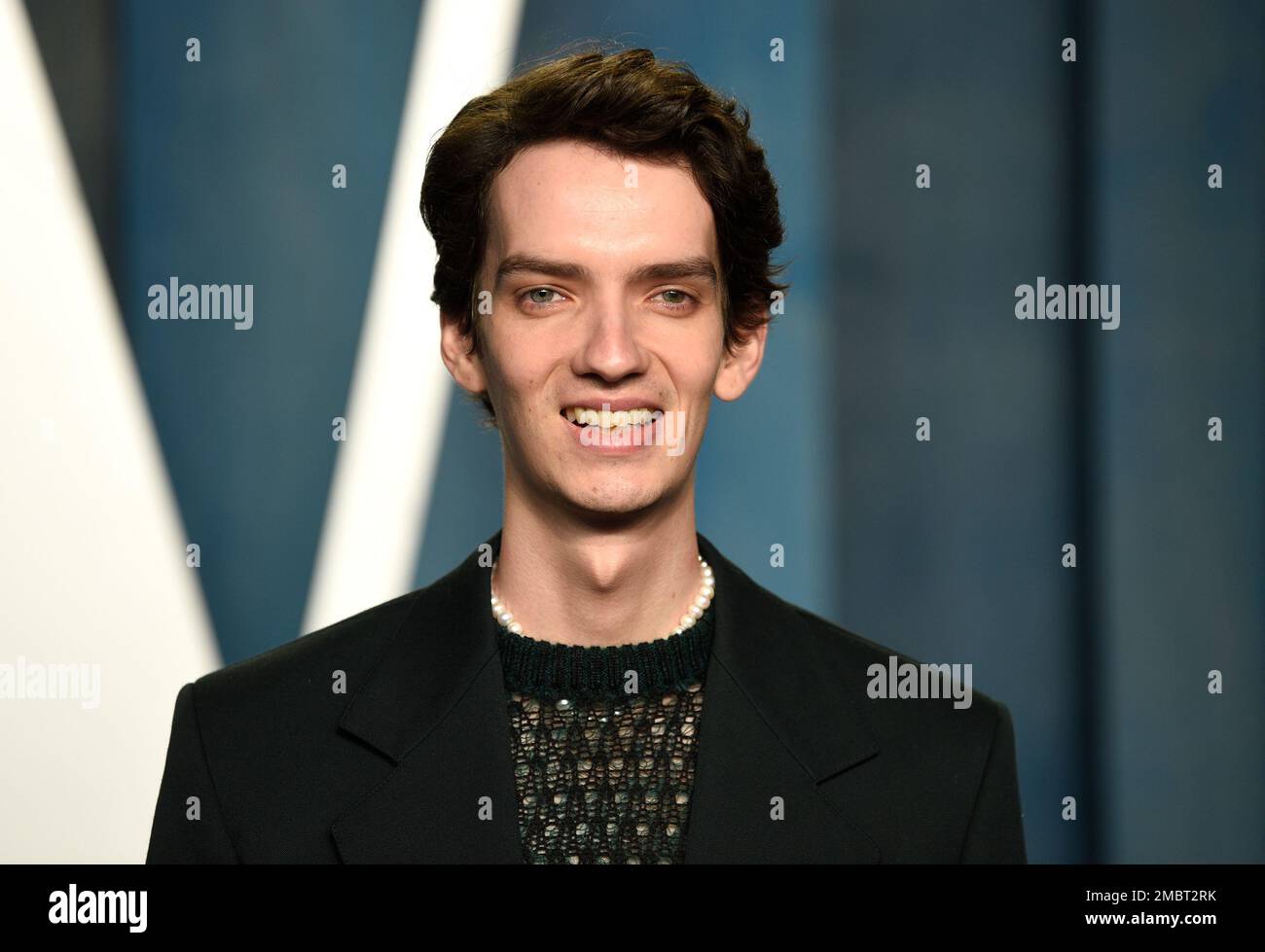 Kodi Smit-McPhee arrives at the Vanity Fair Oscar Party on Sunday ...
