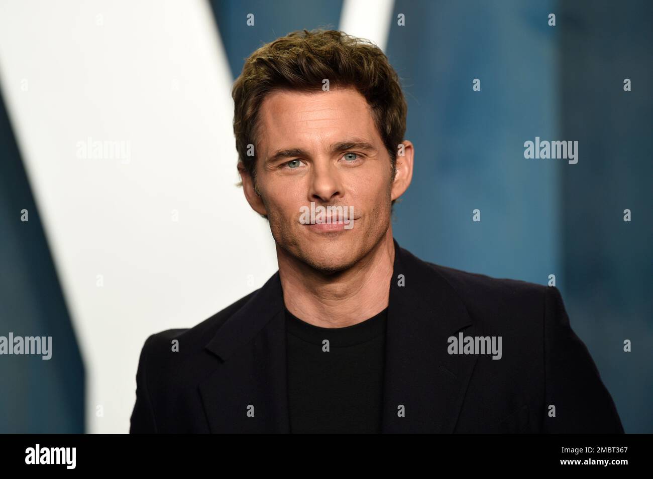 James Marsden arrives at the Vanity Fair Oscar Party on Sunday, March ...