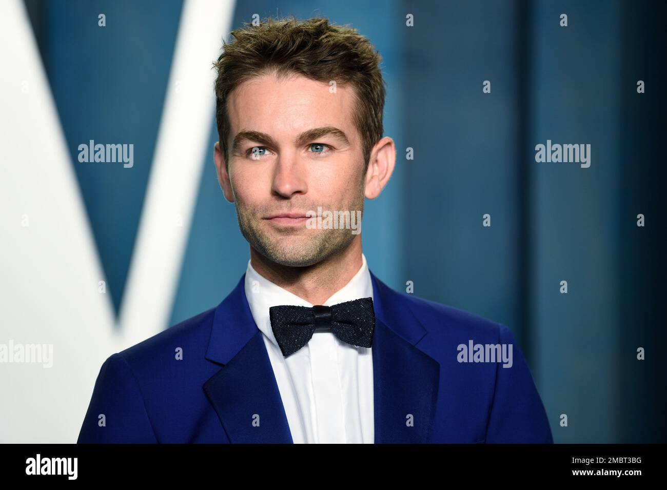 Chace Crawford arrives at the Vanity Fair Oscar Party on Sunday, March ...