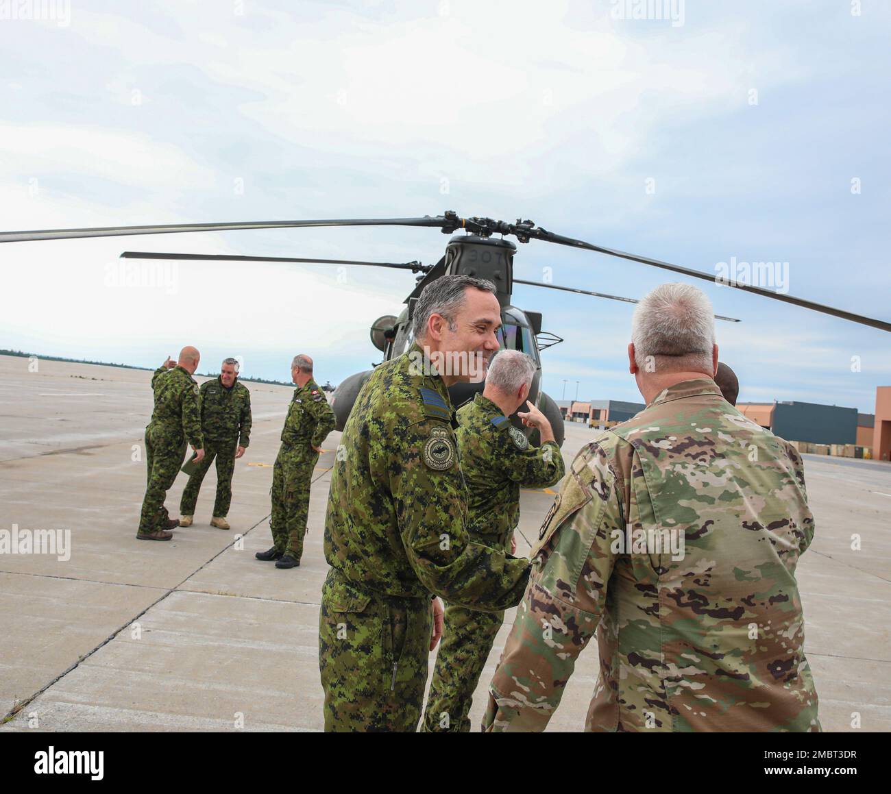 U.S. Army Col. Travis McIntosh, 10th CAB Commander, and Falcon Soldiers ...