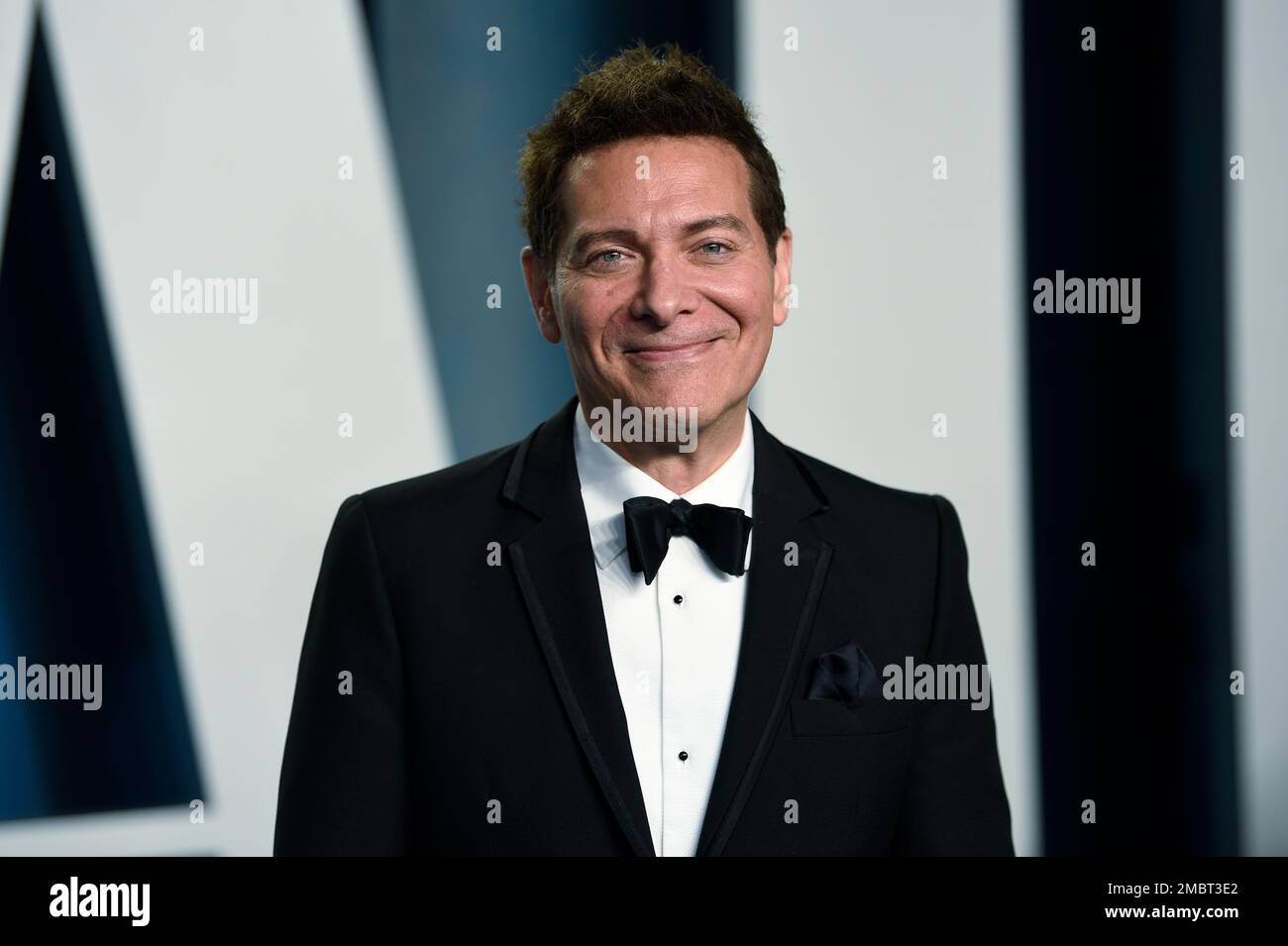 Michael Feinstein arrives at the Vanity Fair Oscar Party on Sunday ...