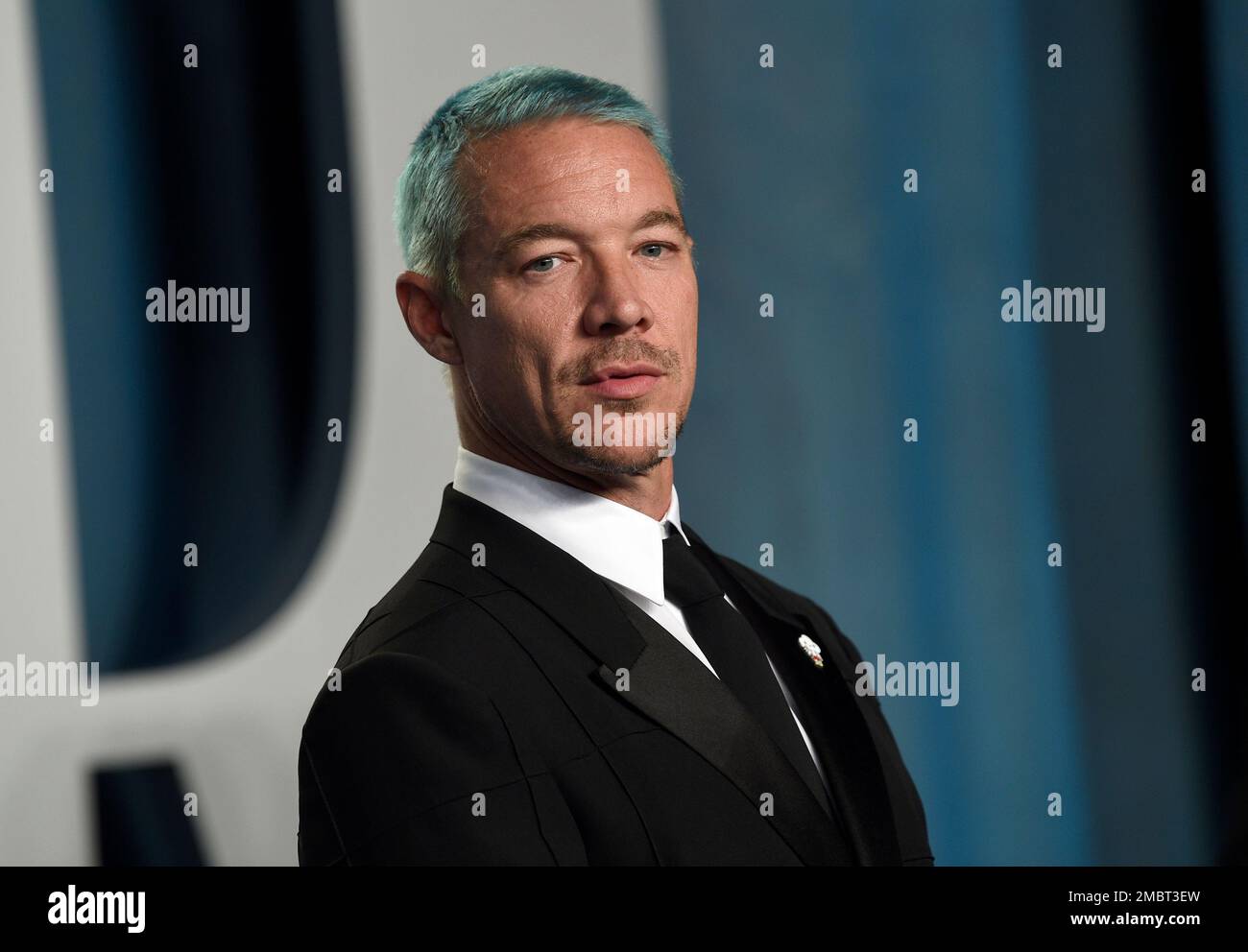Diplo arrives at the Vanity Fair Oscar Party on Sunday, March 27, 2022 ...