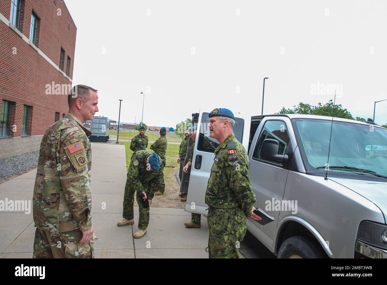 U.S. Army Col. Travis McIntosh, 10th CAB Commander, and Falcon Soldiers ...