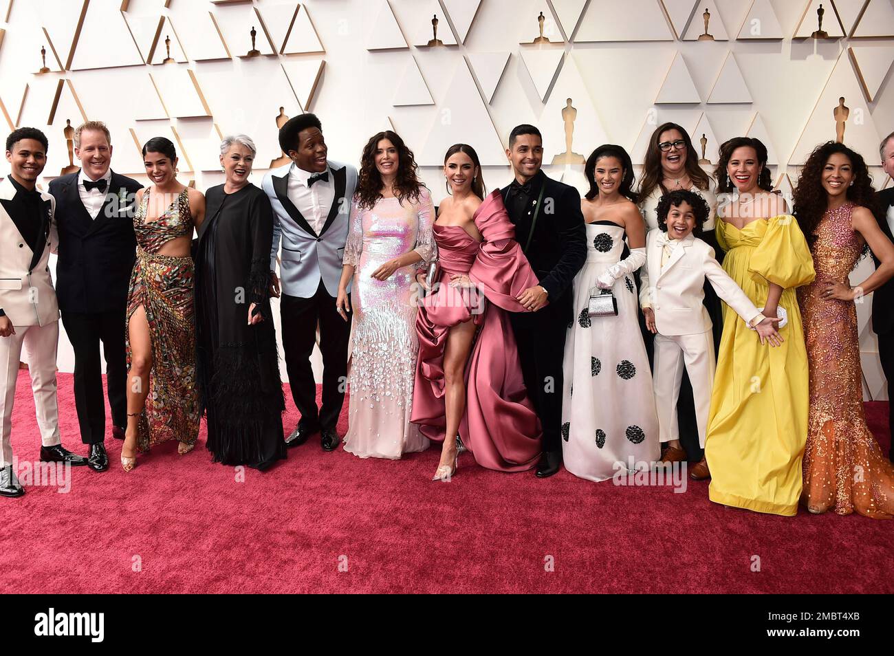 Rhenzy Feliz, from left, Jared Bush, Jessica Darrow, Maria Cecilia ...