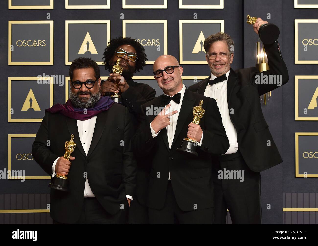 Joseph Patel, from left, Questlove, David Dinerstein, Robert Fyvolent ...