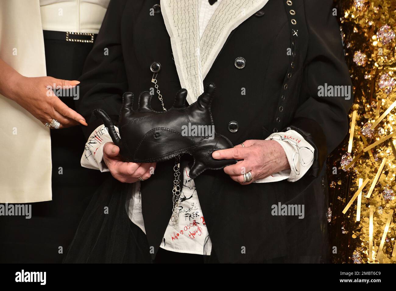 Jenny Beavan, winner of the award for best costume design for "Cruella ...