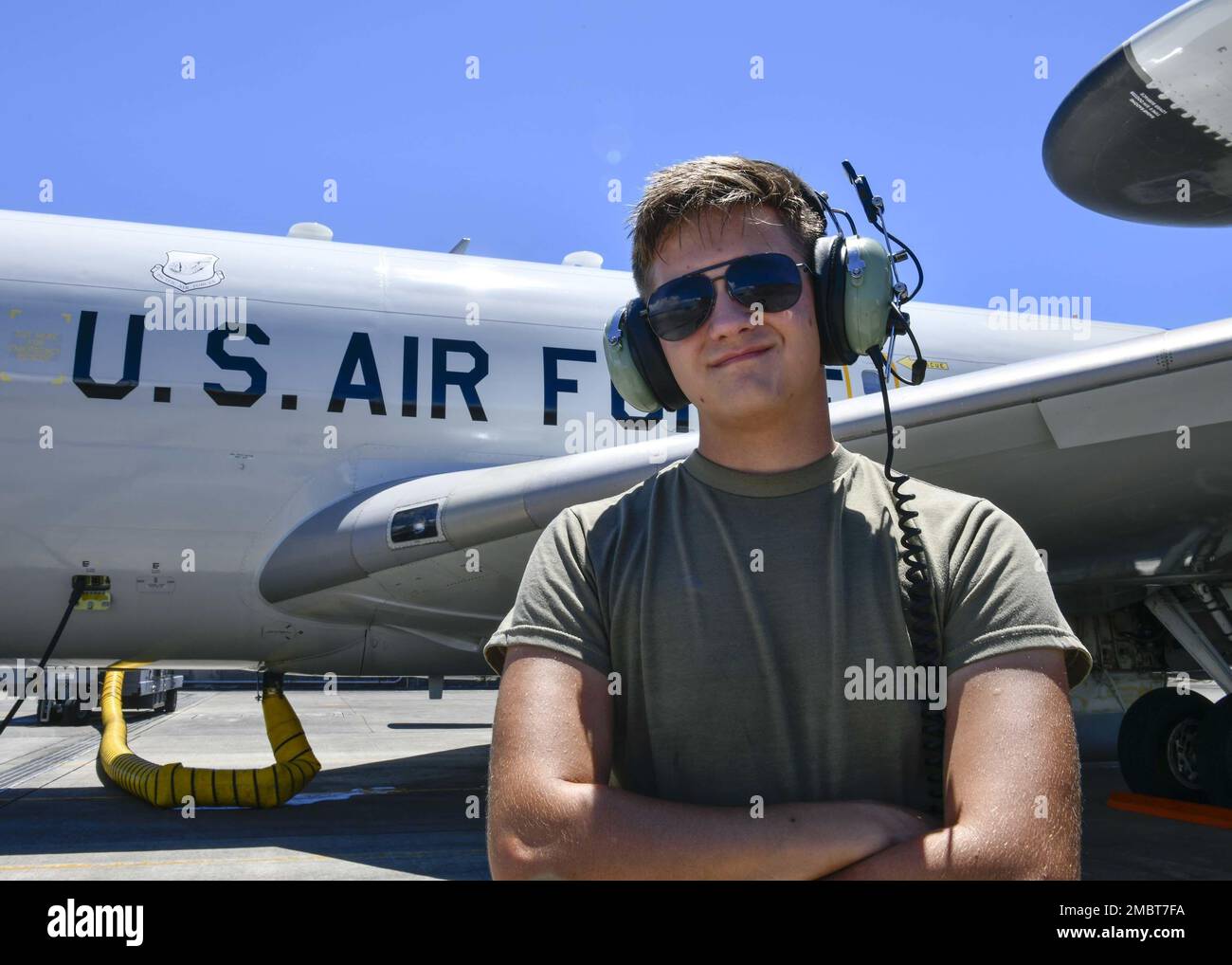 U.S. Air Force Airman 1st Class Trevor Fisher, 718th Aircraft ...