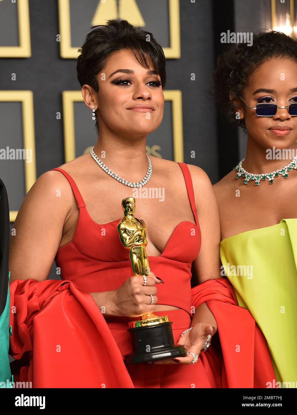 Ariana DeBose, winner of the award for best performance by an actress ...