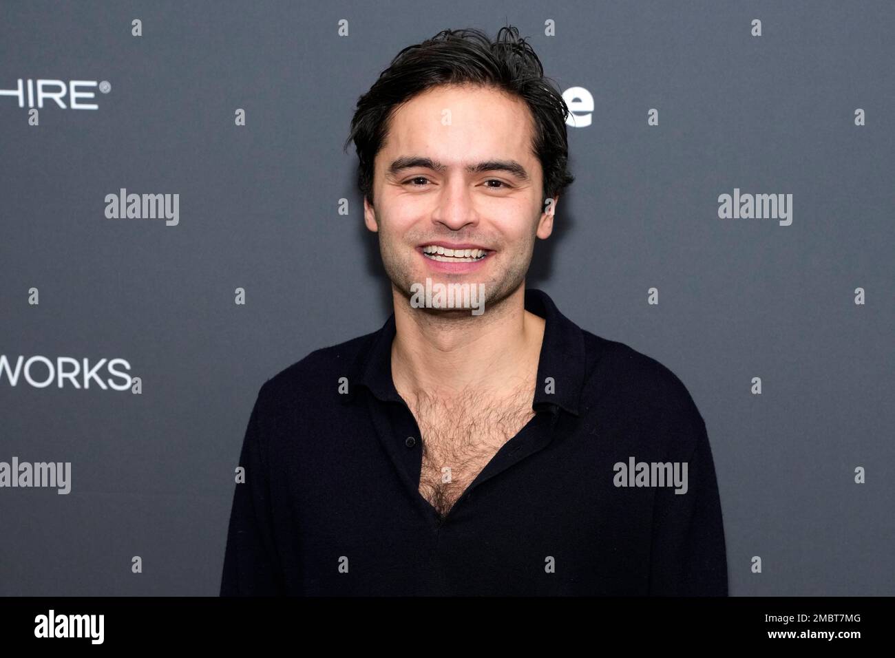 Sebastian De Souza attends the premiere of "Fair Play" at the Library ...