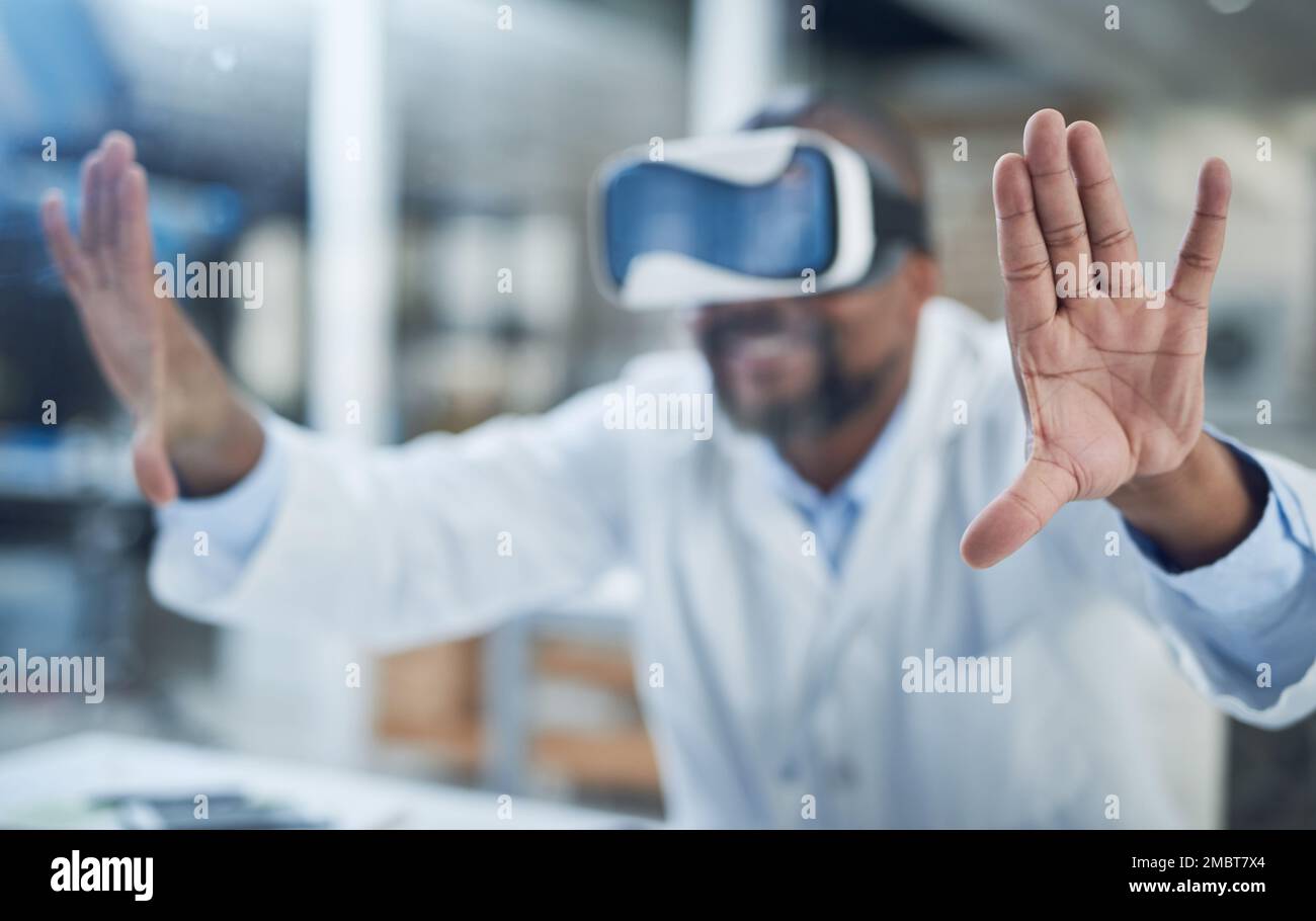 The world of science just got a whole lot wider. a scientist using a ...