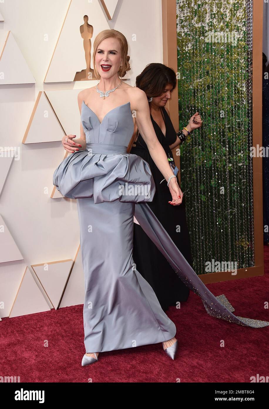 Nicole Kidman arrives at the Oscars on Sunday, March 27, 2022, at the ...