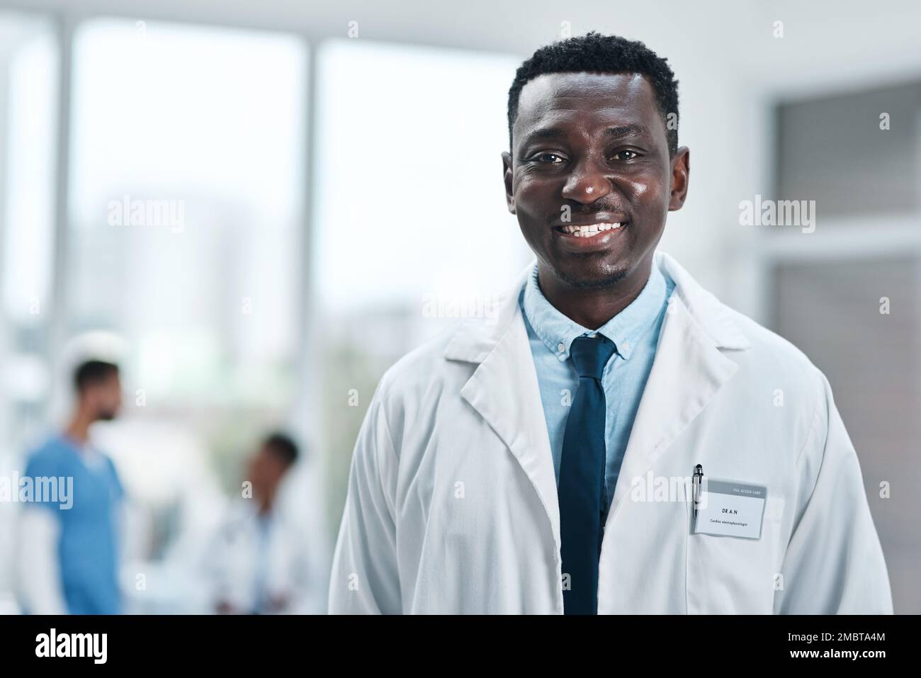 Ill always do my best to ensure quality healthcare. Portrait of a ...