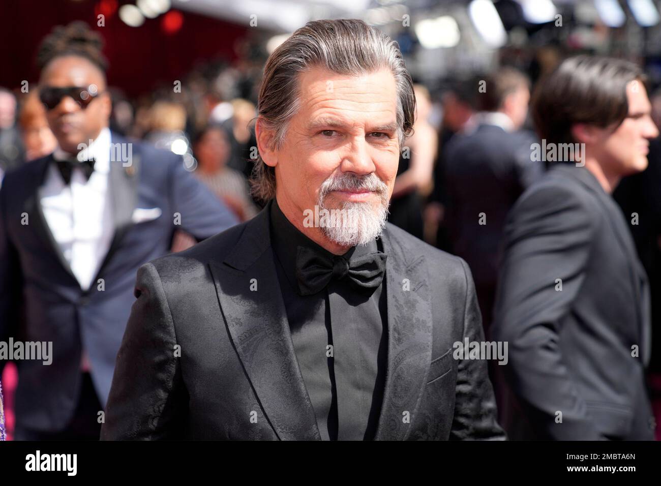 Josh Brolin arrives at the Oscars on Sunday, March 27, 2022, at the ...
