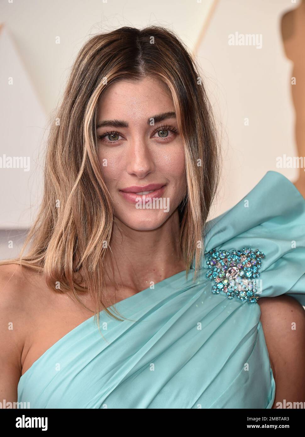 Jessica Serfaty arrives at the Oscars on Sunday, March 27, 2022, at the ...