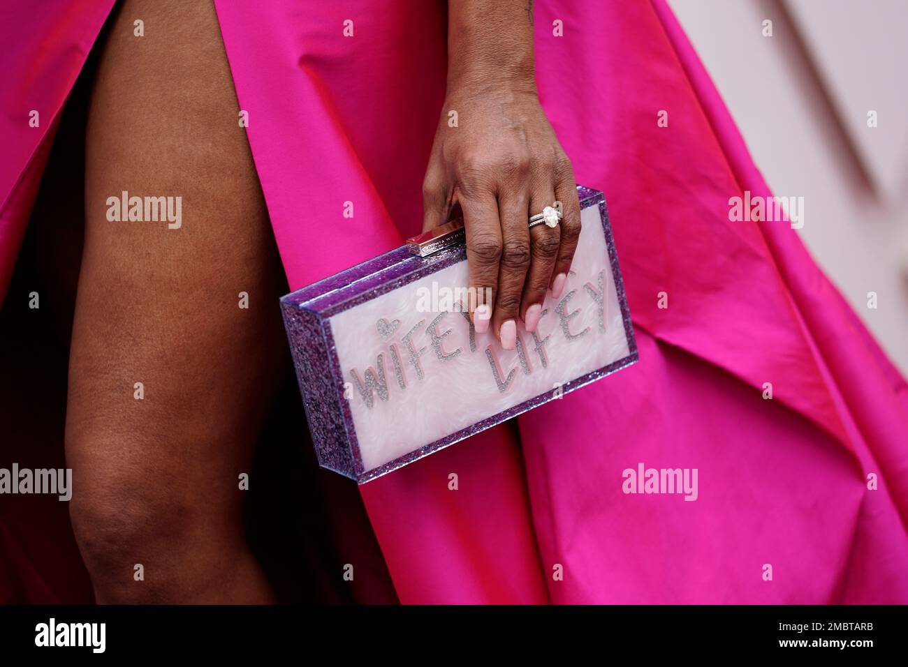 Niecy Nash arrives at the Oscars on Sunday, March 27, 2022, at the ...