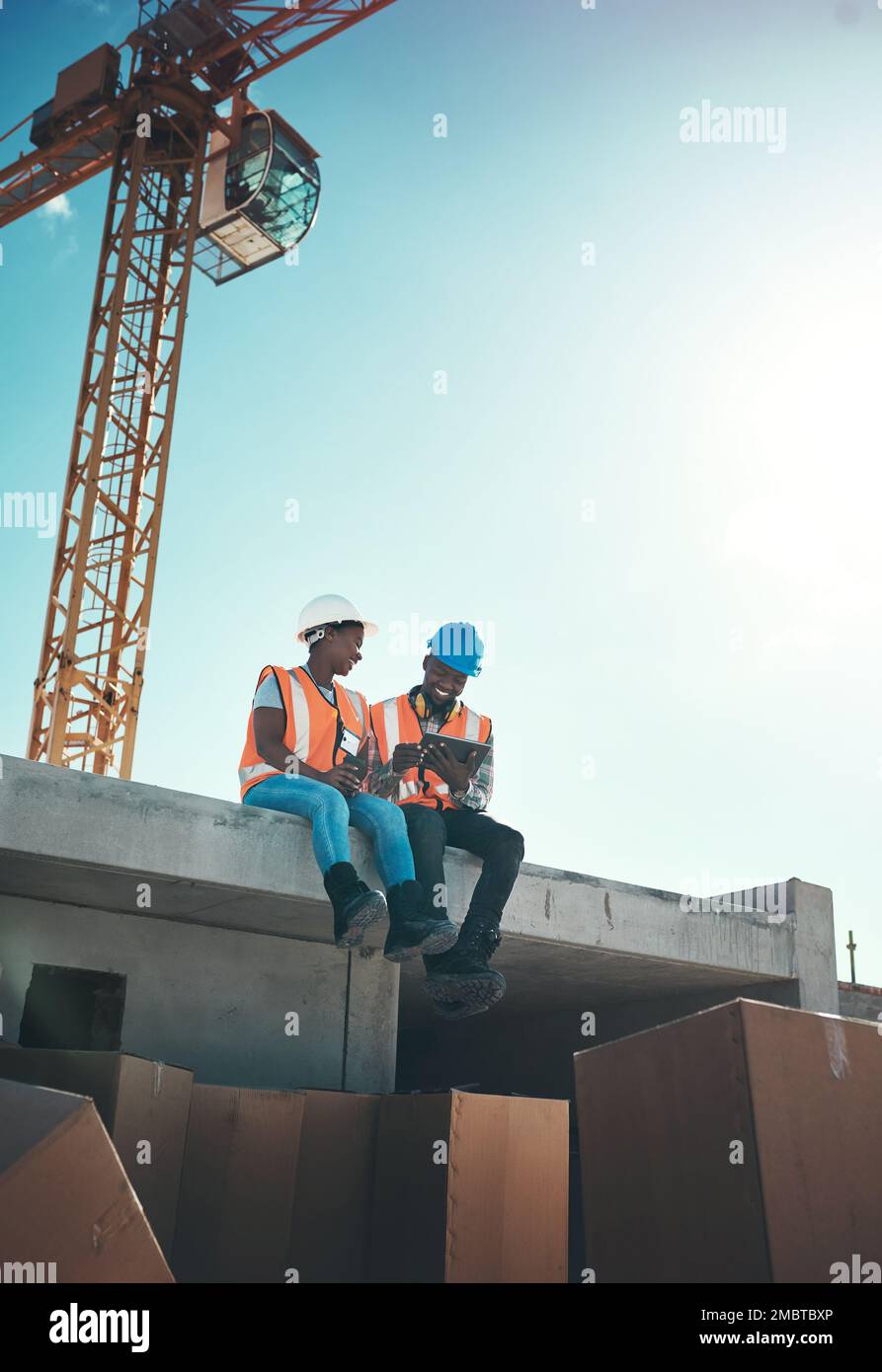 Canteens look a bit different when you work in construction. a young ...