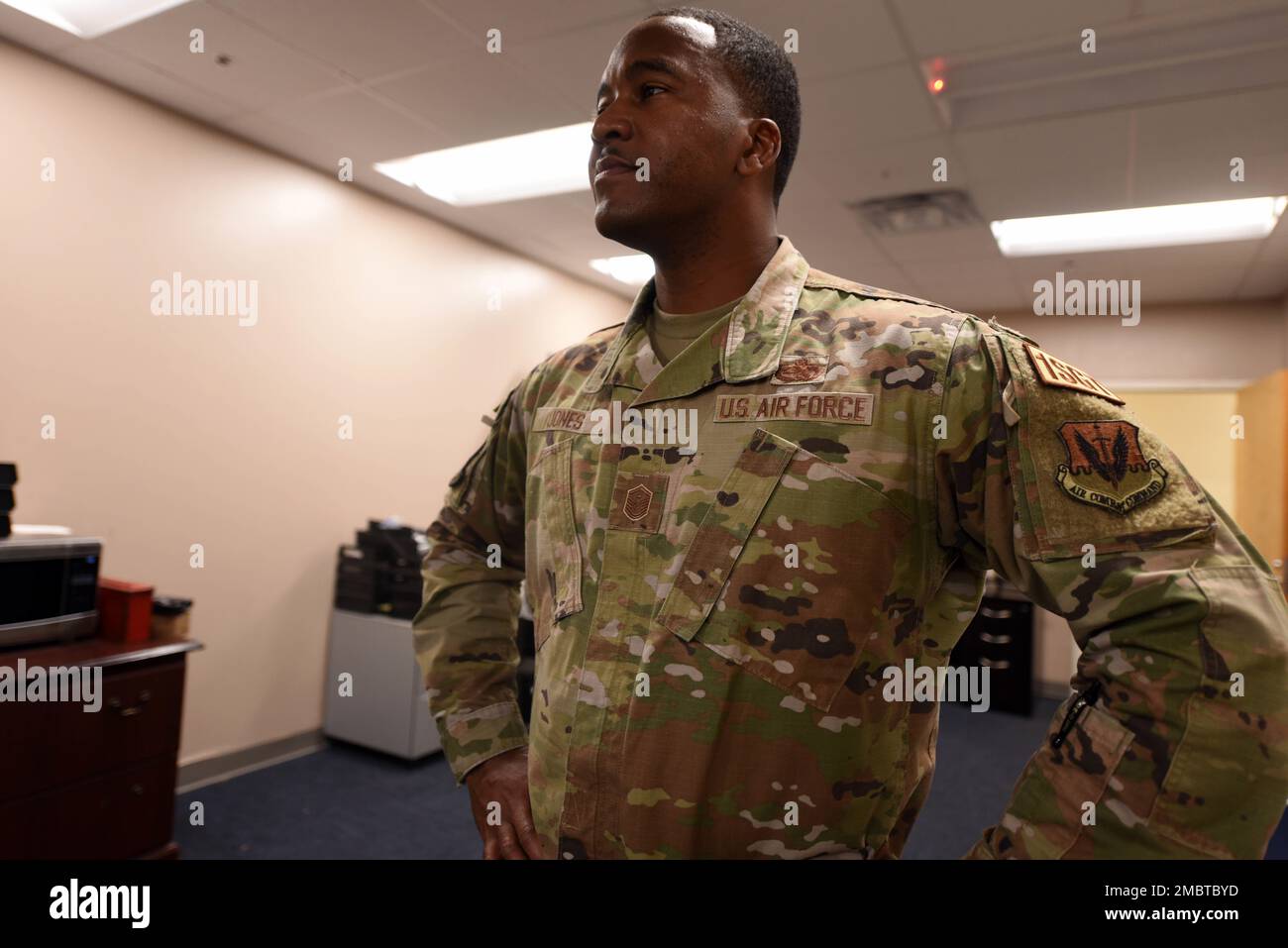 U.S. Air Force Master Sgt. Michael Jones, 325th Operations Support ...