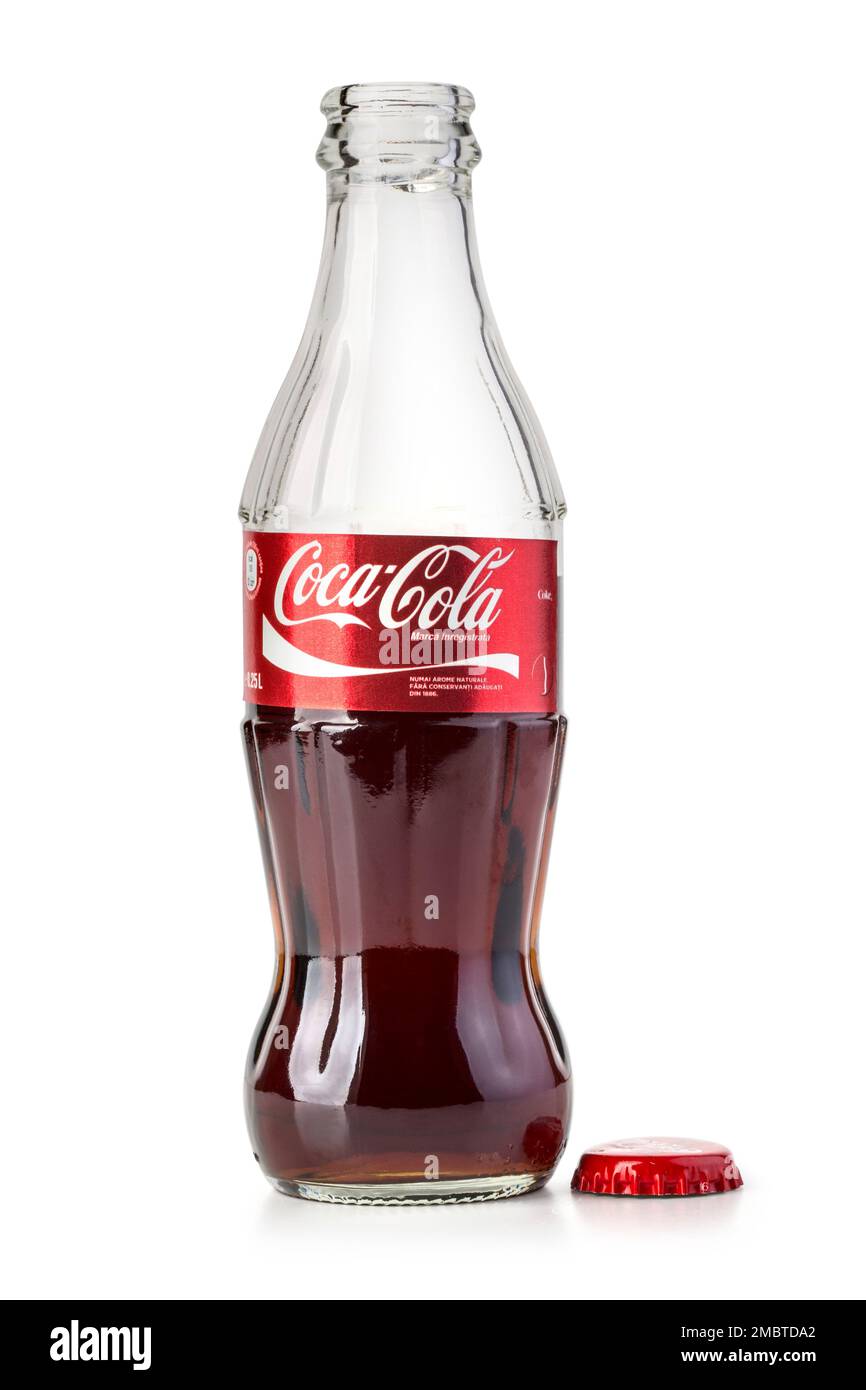 Empty Glass Coke Bottle