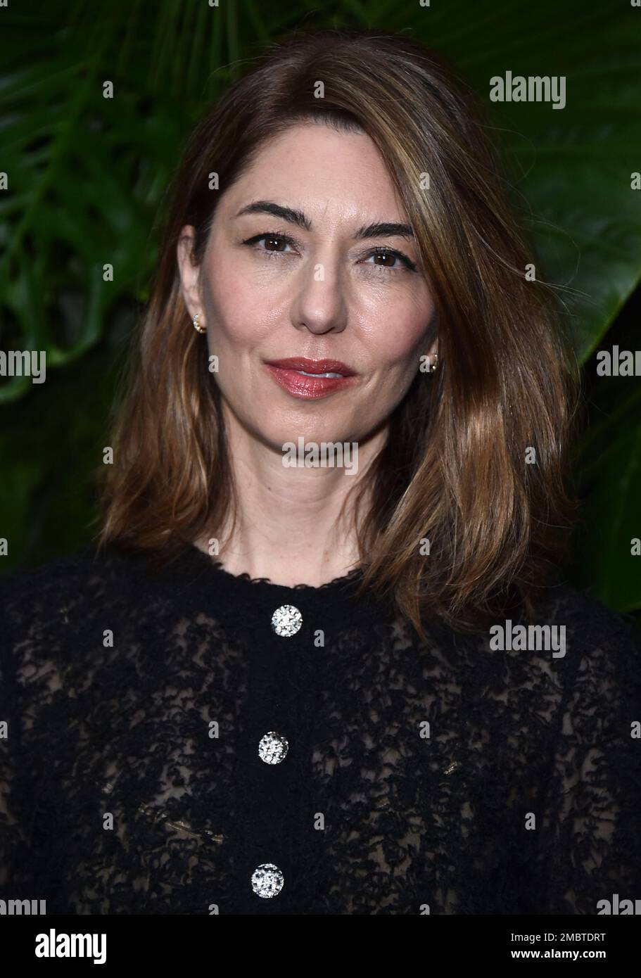 Sofia Coppola arrives at the Chanel 13th annual pre-Oscar Awards Dinner ...