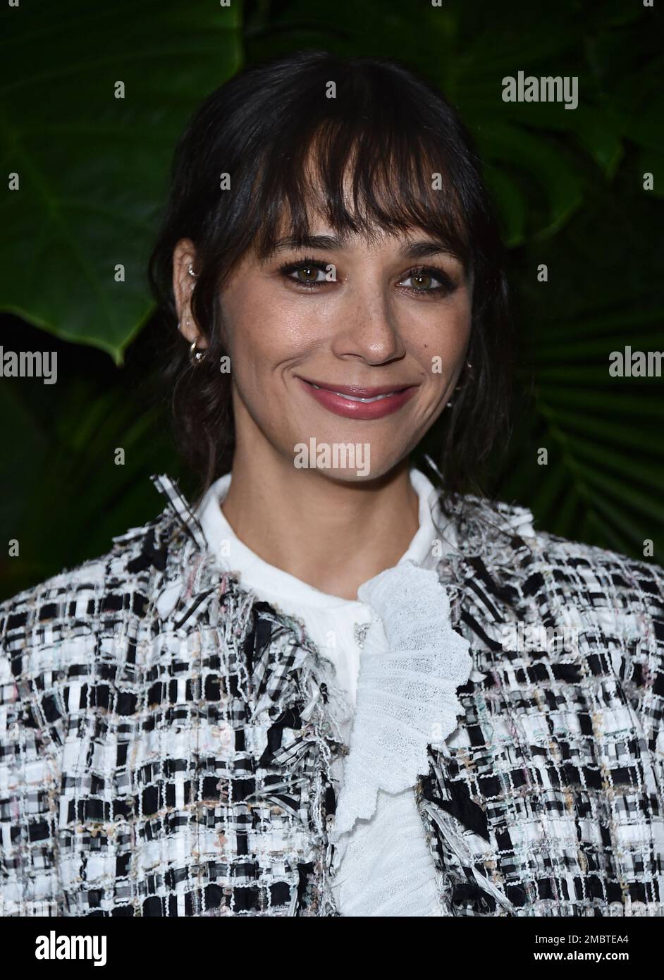 Rashida Jones arrives at the Chanel 13th annual pre-Oscar Awards Dinner ...