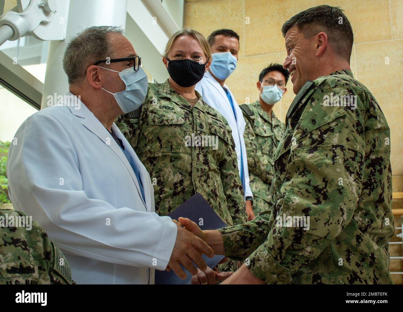 Gracious sentiments shared...Capt. Jeffrey Feinberg departs as ...