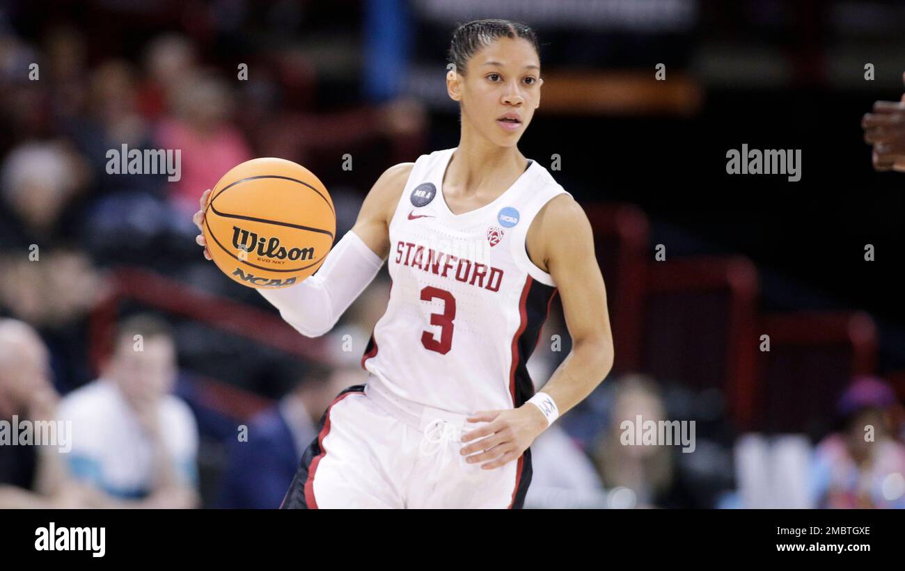Stanford guard Anna Wilson (3) during a college basketball game against ...