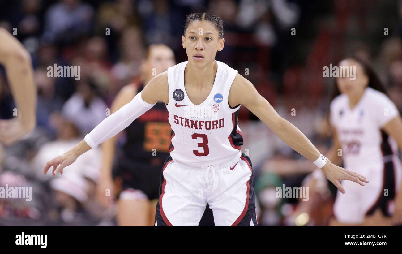 Stanford guard Anna Wilson (3) during a college basketball game against ...