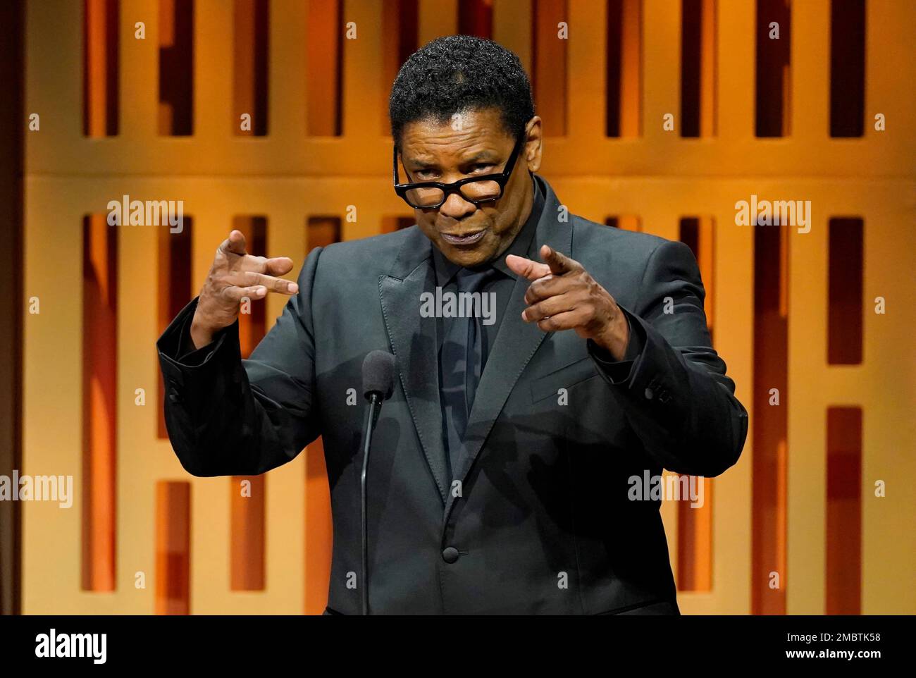 Denzel Washington speaks at the Governors Awards on Friday, March 25 ...
