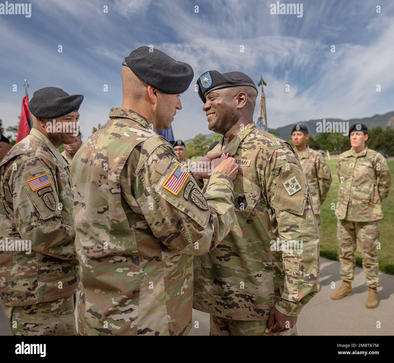 Col. Kevin Agness, commander, 4th Division Sustainment Brigade, 4th ...