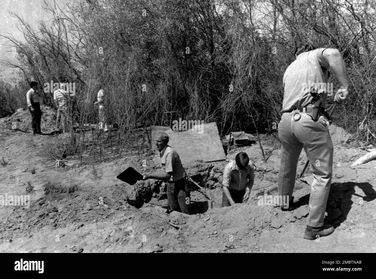 FILE - In this July 17, 1976, photo members of the Alameda County Crime ...