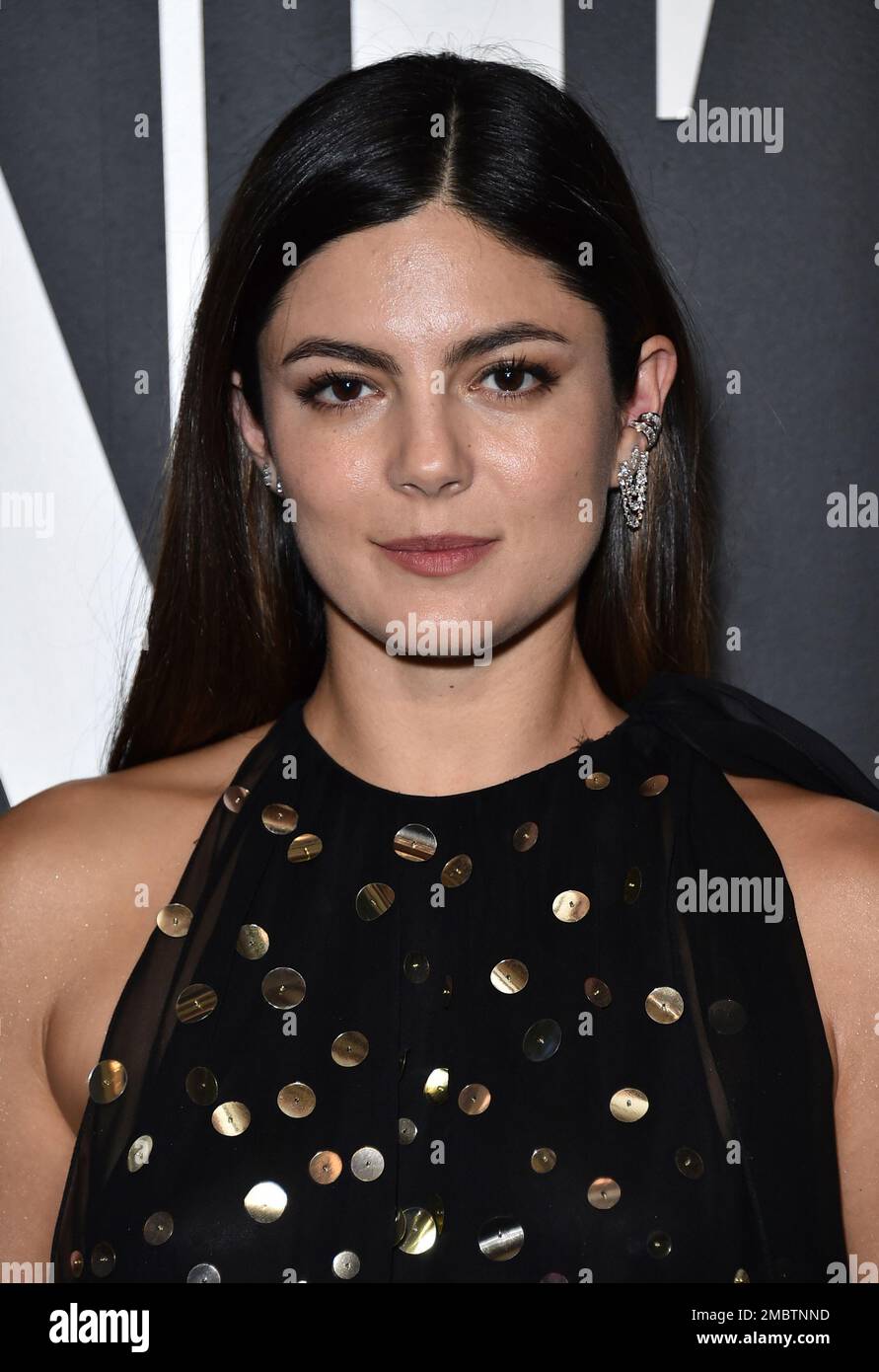 Monica Barbaro arrives at the Vanity Fair Future of Hollywood event ...