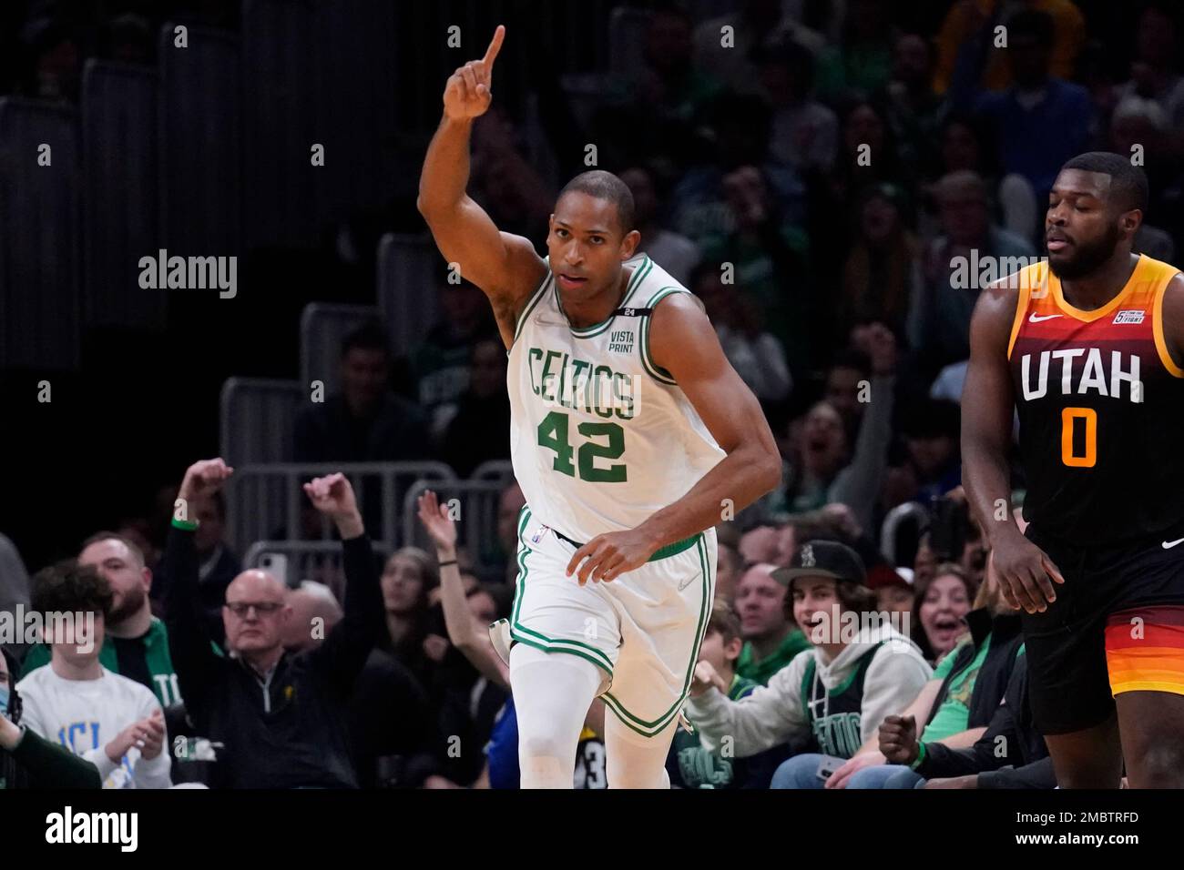 Boston Celtics center Al Horford (42) during an NBA basketball game ...