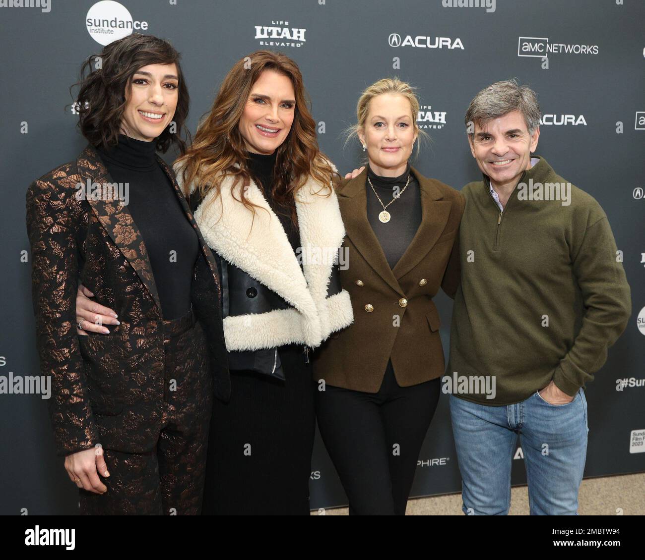 Park City, UT, USA. 20th Jan, 2023. Lana Wilon, Brooke Shields, Ali ...