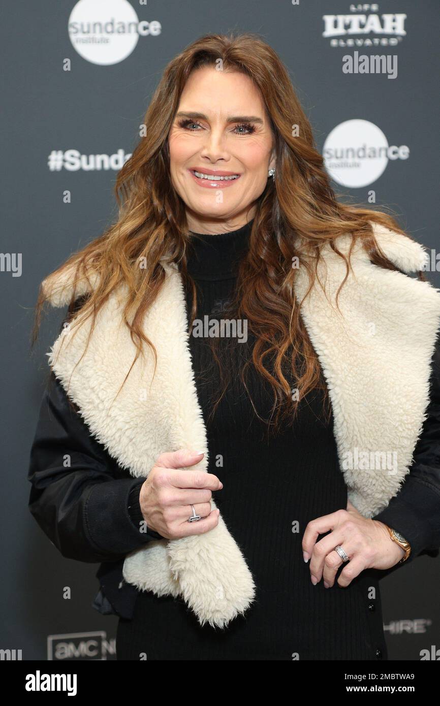 Park City, UT, USA. 20th Jan, 2023. Brooke Shields at arrivals for ...