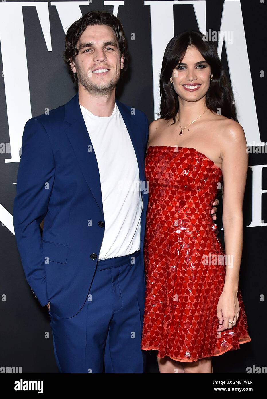 Zac Frognowski and Sara Sampaio arrive at the Vanity Fair Future of ...
