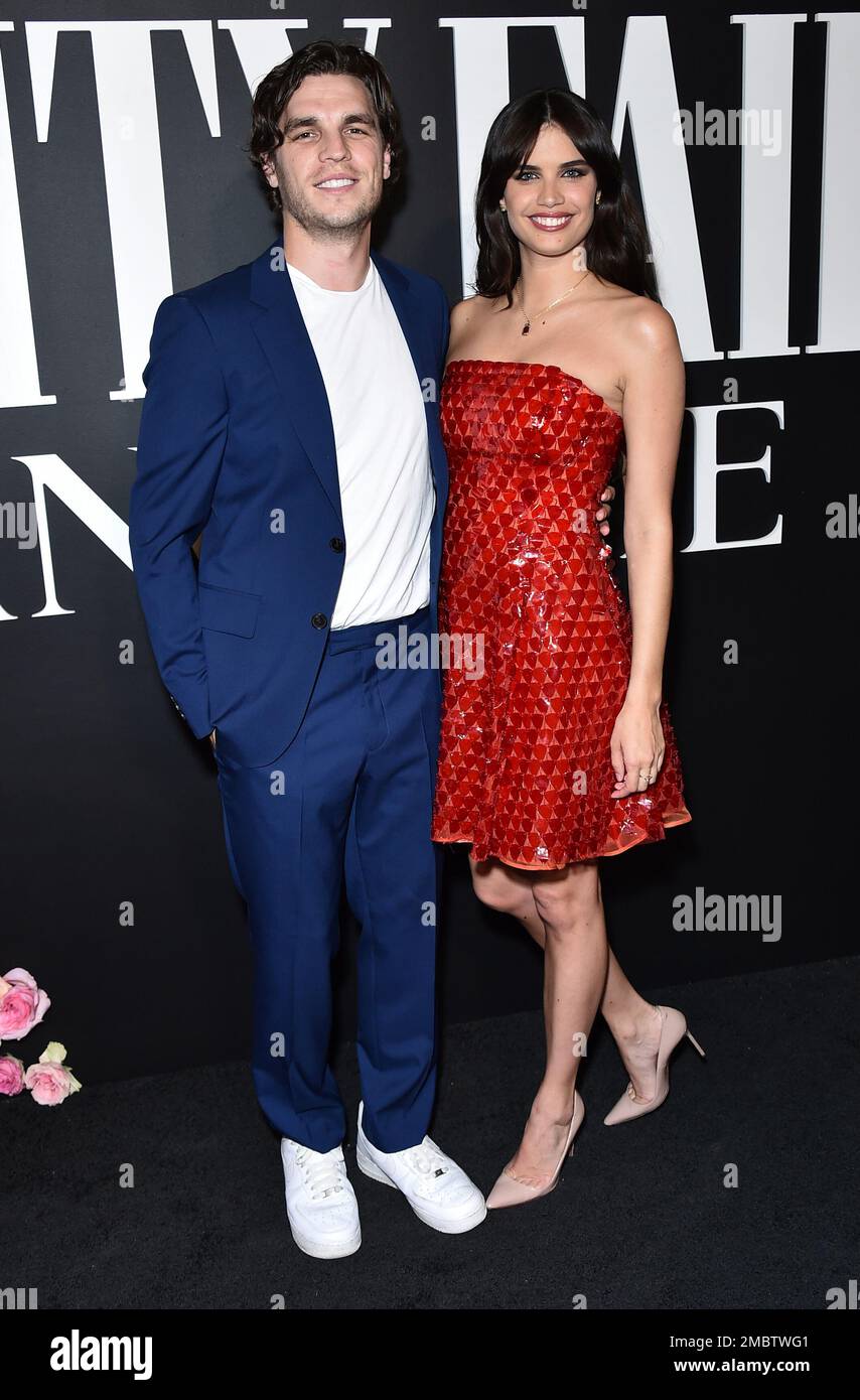 Zac Frognowski and Sara Sampaio arrive at the Vanity Fair Future of ...