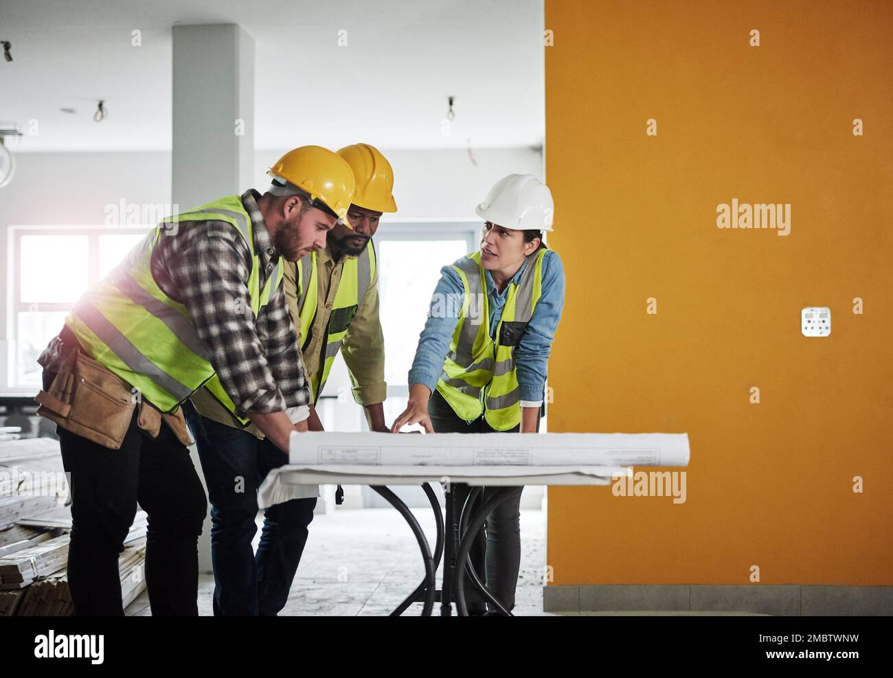 Whatever the plan, this team will pull it off. a group of builders ...