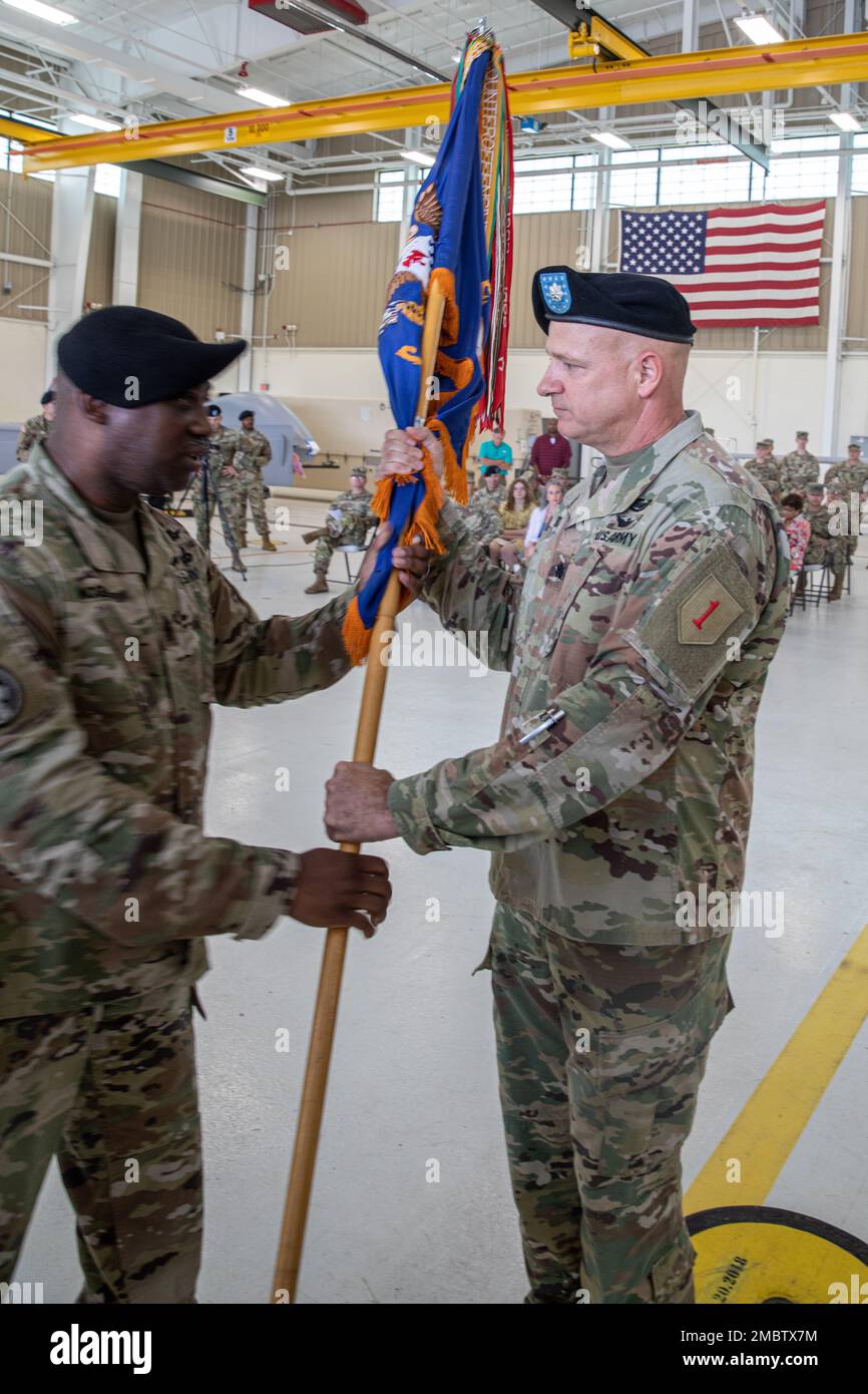 U.S. Army Lt. Col. James Brant, commander of the 1st Attack ...