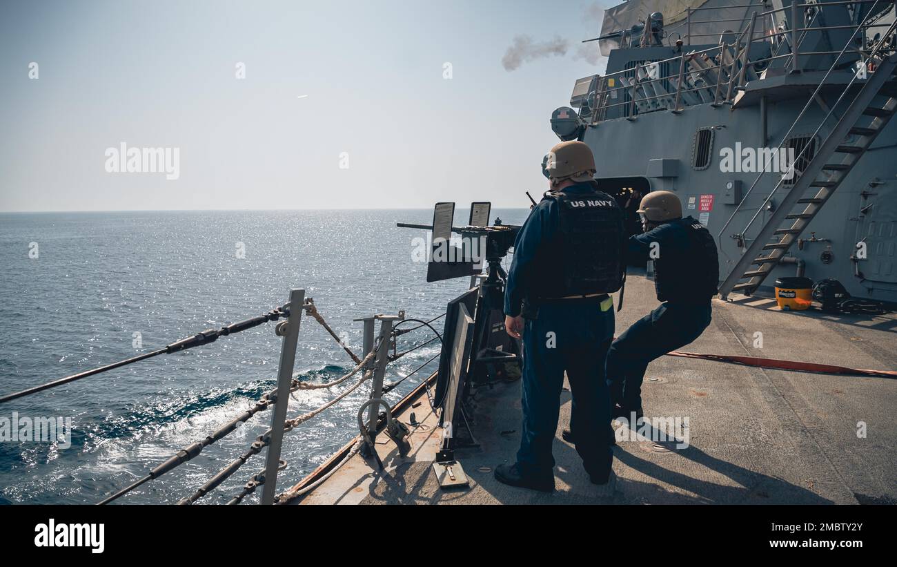 220622-N-TT059-1005 ARABIAN GULF (June 22, 2022) Gunner's Mate 3rd ...
